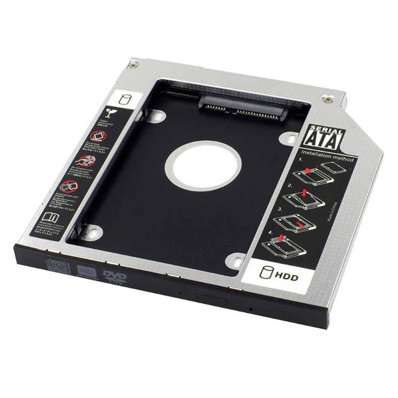 Hard Disk Drive HDD SSD Caddy Bracket Frame Adapter Tray 12.7/9.5/9.0mm ...