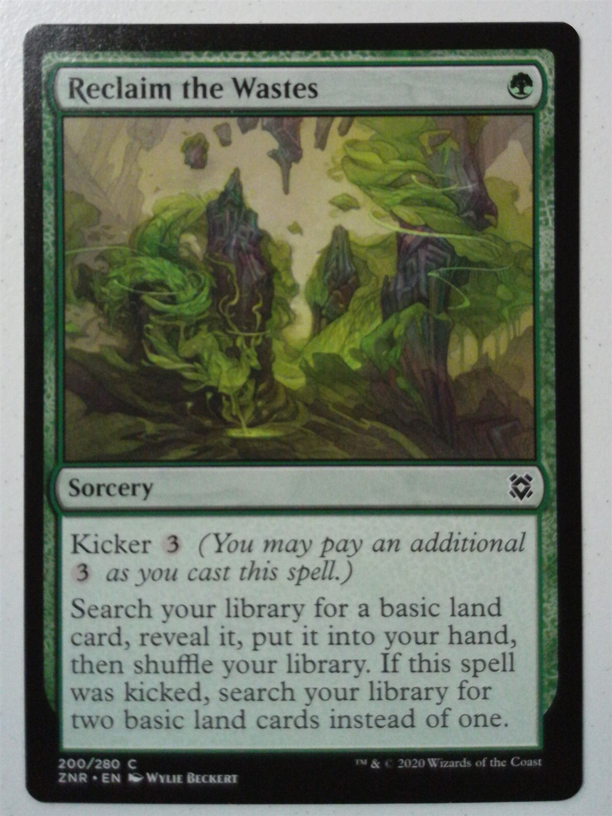 Reclaim the Wastes *Common* Magic MtG x1 Zendikar Rising | eBay