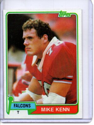 1981 TOPPS #215 MIKE KENN ATLANTA FALCONS (ROOKIE CARD) | eBay