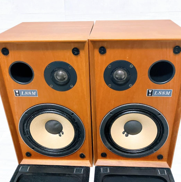 JBL L88M Bookshelf Speakers Pair 2-Way Wood Grain 1970s Vintage Japan # ...