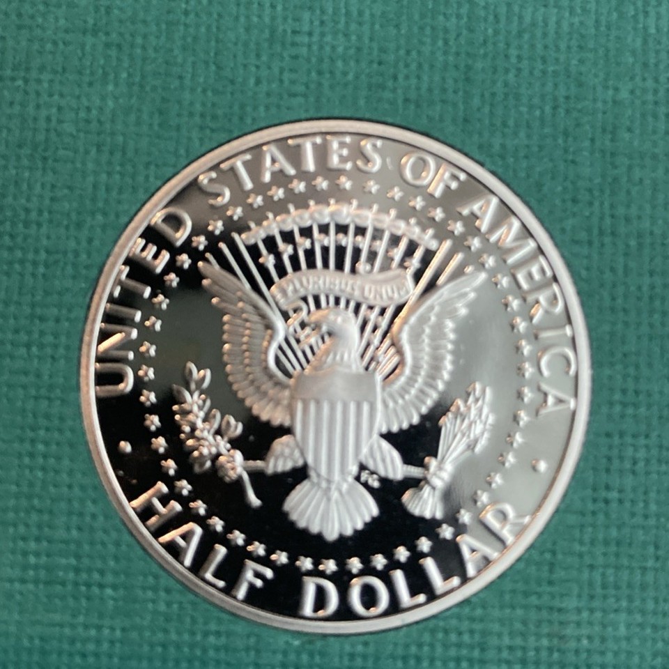 1995 S KENNEDY HALF DOLLAR PROOF TAKEN FROM PROOF SET FREE SHIPPING | eBay