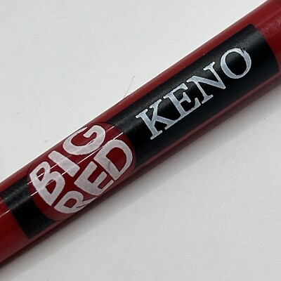 Ballpoint Pen BIG RED KENO Nebraska Lottery | eBay