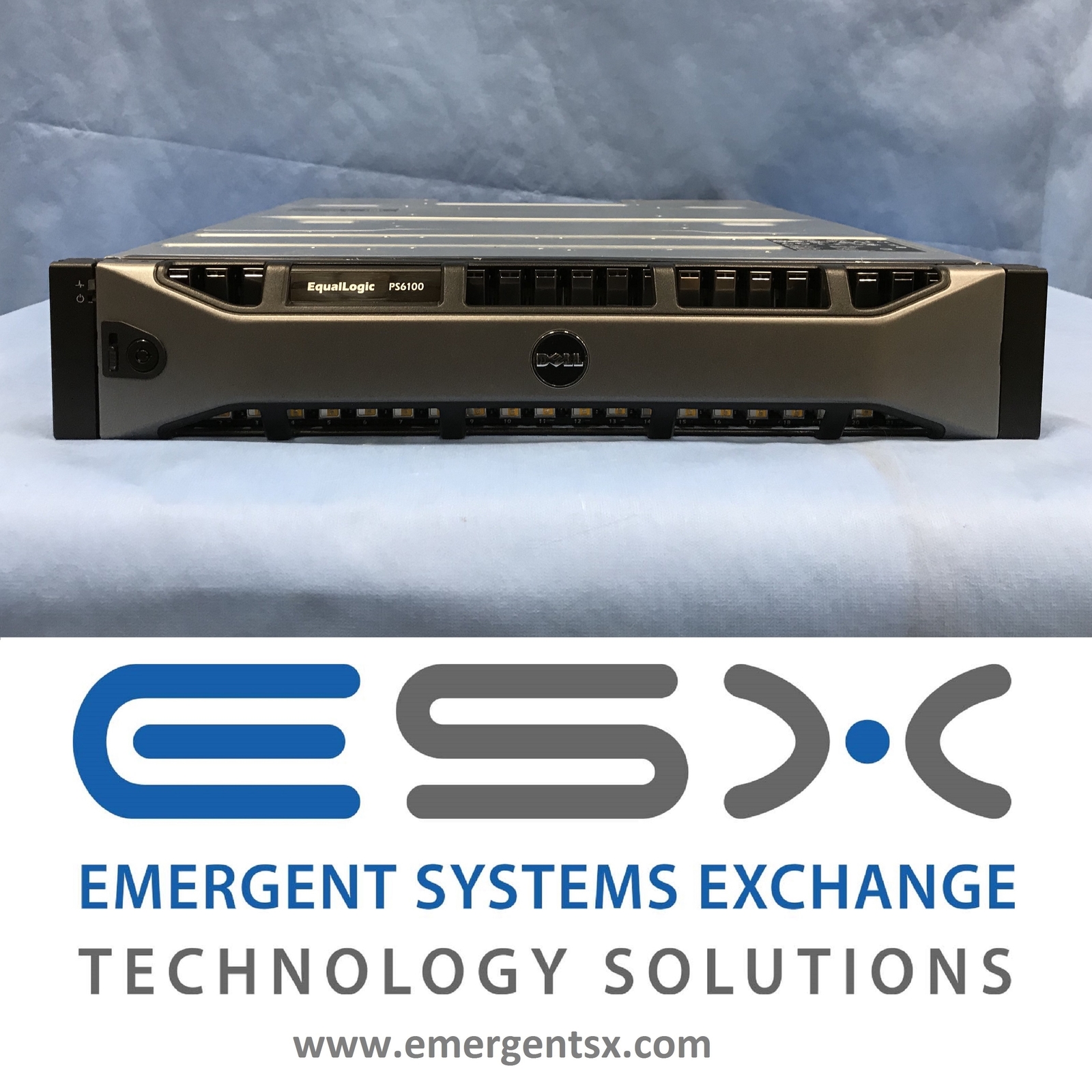 Dell EqualLogic PS6110x Storage Array - 24x 300GB 10k, 2x 10G ...