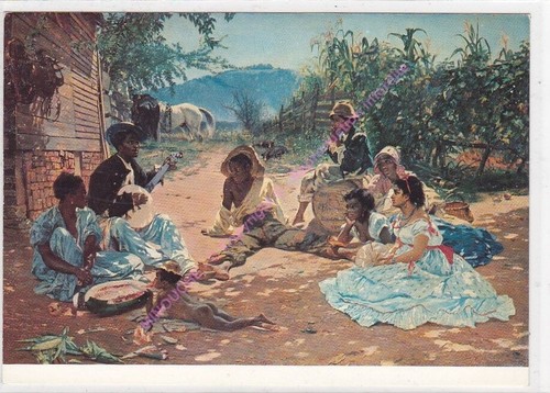 CP ART TABLEAU FRANK BUCHSER The Song of Mary Blane | eBay