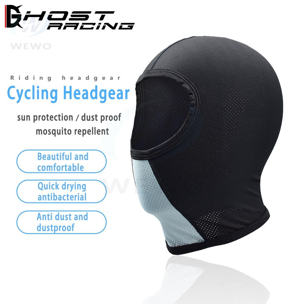 Motorcycle Face Mask Fleece Balaclava Moto Balaklava Bachelor Scarf Sun ...