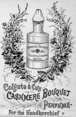 COLGATE 1886 CASHMERE BOUQUET PERFUME, HANDKERCHIEF | eBay