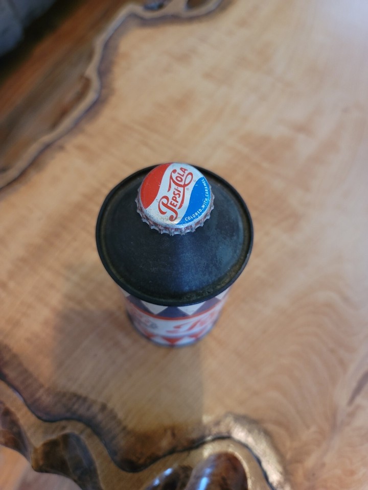 Vintage 1950's Pepsi-Cola Cone Top Can With Cap. | eBay