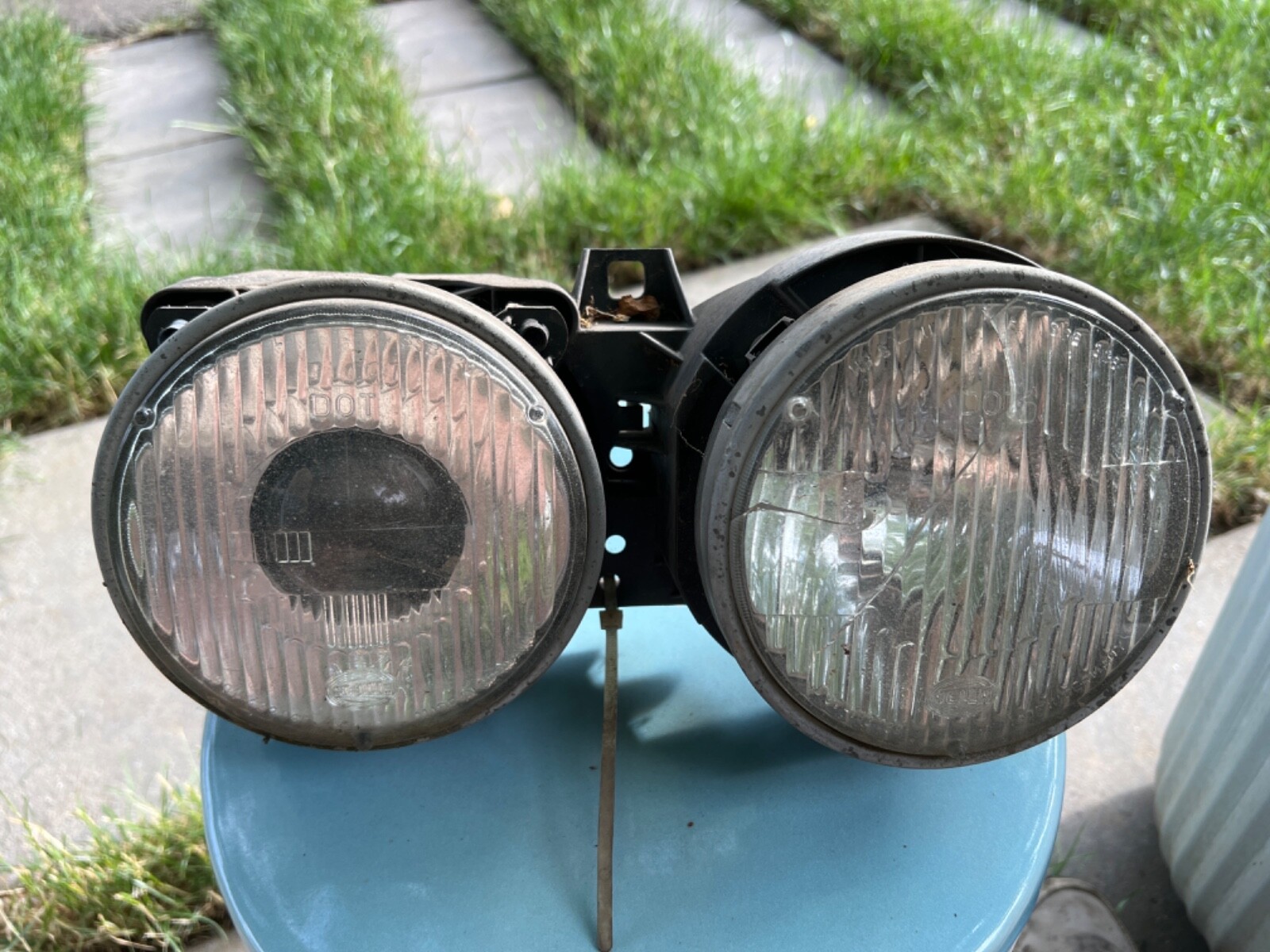 84-92 BMW E30 right Hella Projector Headlight 318i 325 M3 OEM | eBay