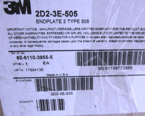 3M 2d2-3e-505 Endplate 2 Type 510 Cable Splice Case Closure Kit for ...