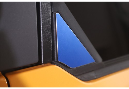 Steel Blue Rear Window Triangular Panel Cover For Ford Bronco 2021 ...