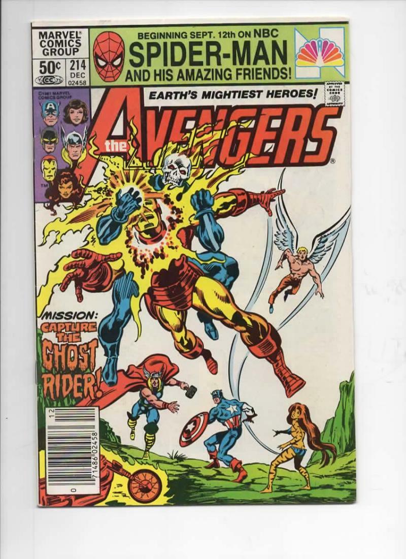 Ghost Rider Vs Thor In The Avengers 1963 214 Ghost