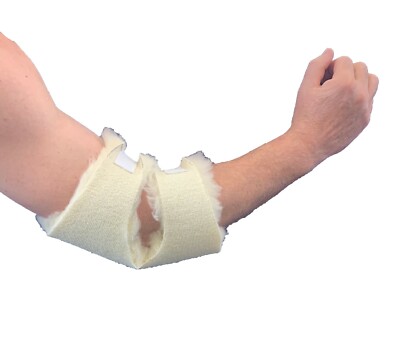Elbow Protector - Pressure Care & Relief - Pure Wool/Polyester Pile ...