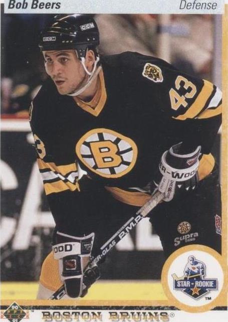 1990-91 Upper Deck - Star Rookie Bob Beers #125 (RC) for sale online | eBay
