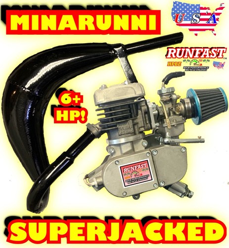 Minarelli Style Motorized Bike Race Engine 6HP High Performance Engine ...