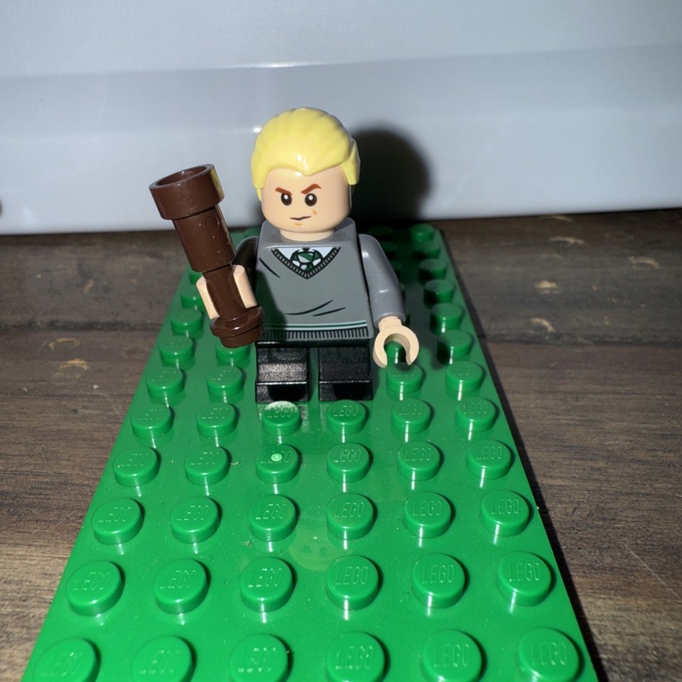 LEGO Draco Malfoy minifigure 75954 Harry Potter Hogwarts mini figure | eBay