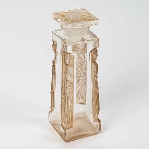 Four Eagles Sepia Glass Bottle René Lalique R.Lalique Glass Perfume ...
