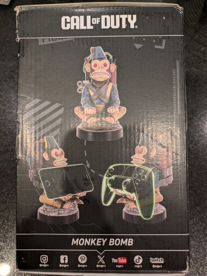 Call of Duty: Toasted Monkey Bomb Cable Guy Original Controller and ...