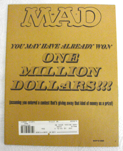 Mad Magazine #306 - October 1991 | eBay