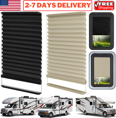 For RV Lippert Prepped Entry Door Window Shades Motorhome Blinds Camper ...