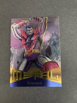 1995 FLEER MARVEL METAL #90 COLOSSUS GEM MINT | eBay