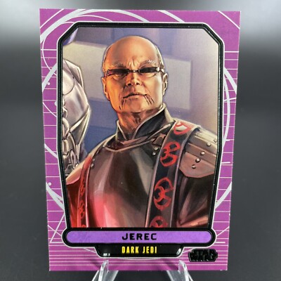 2012 Star Wars Topps -Jerec-Dark Jedi #198 Galactic Files Trading Card ...