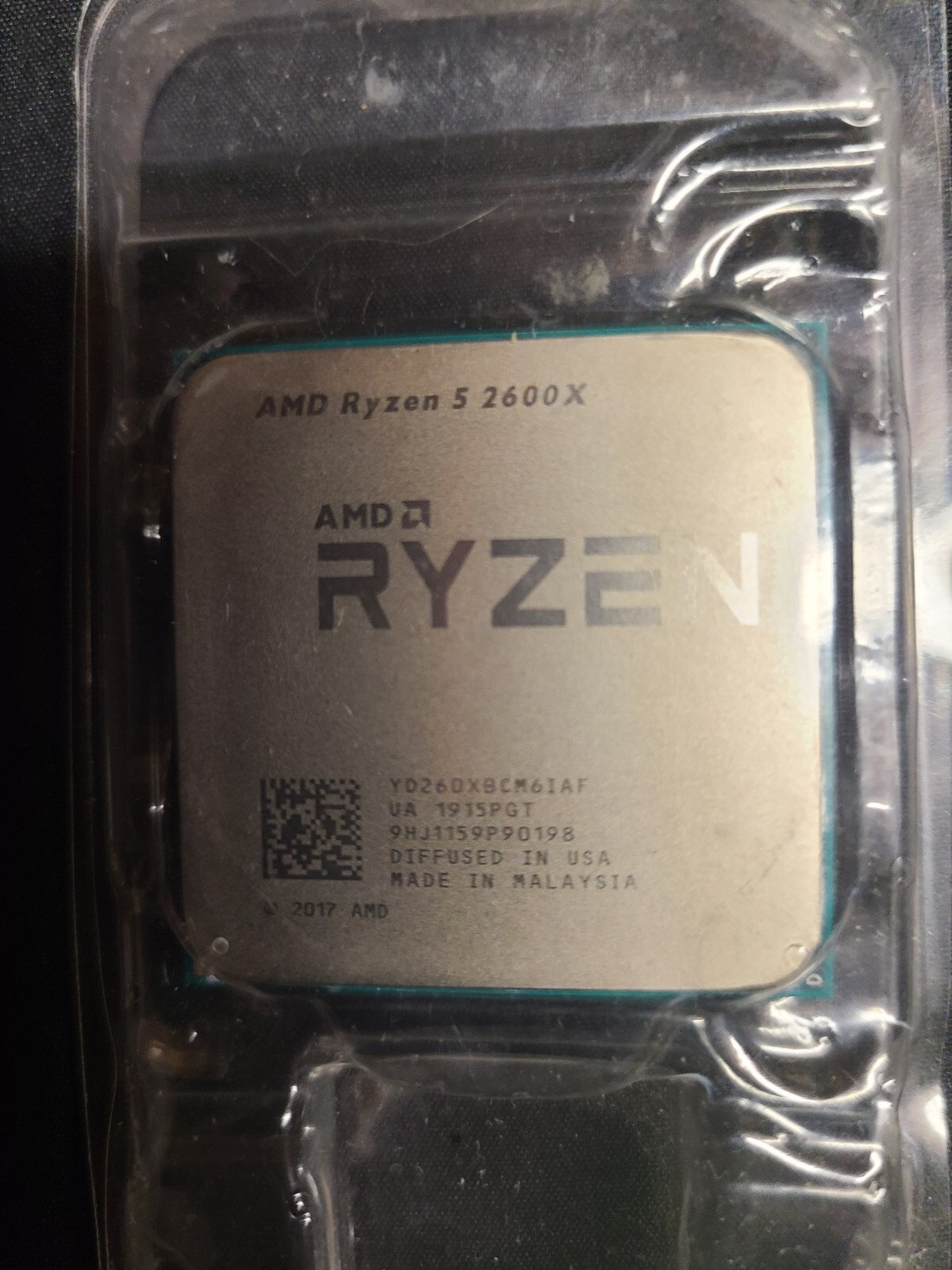AMD Ryzen 2nd Gen 5 2600X - 4.2 GHz Six Core (YD260XBCM6IAF) Processor ...