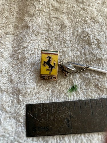 Vintage Ferrari Pin or Tie Clip Clasp | eBay