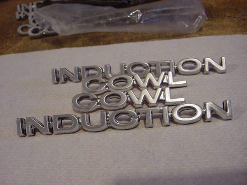 Chevelle Another Grade of Cowl Induction Emblems | eBay