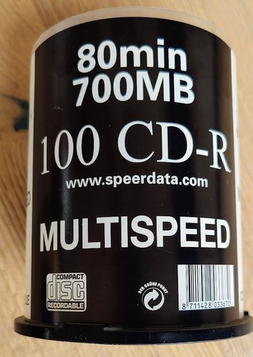 Ca. 100 SPEER Computerproducts Rohlinge CD-R 700MB/80Min Multispeed ...