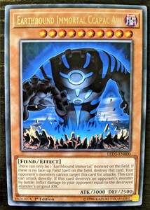 YuGiOh Earthbound Immortal Ccapac Apu Rare LED5-EN000 1st Edition NM | eBay