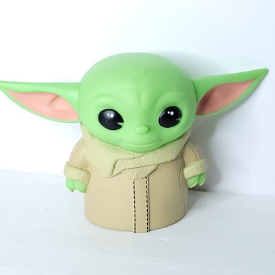 Baby Yoda Grogu The Child Coin Piggy Bank Star Wars Coin Bank PVC ...