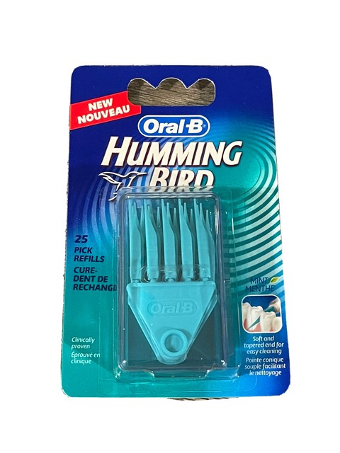 Oral-B Hummingbird 1 Pkg of 25 Pick Replacement Flosser Refills for ...