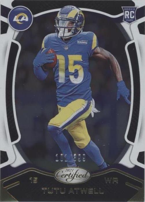 2021 Panini Certified Tutu Atwell #120 for sale | eBay