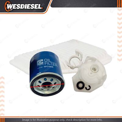 Wesfil Oil Air Fuel Filter Service Kit for Holden Caprice WM WN 6.0L V8 ...