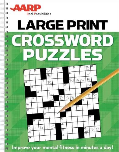 Publications Internation AARP Large Print Crossword P (Spiral Bound ...