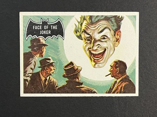 1966 Topps Batman Black Bat Series Face Of The Joker #9 VGEX-EX | eBay