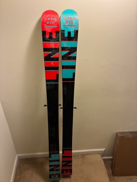 Line Chronic Skis 171cm w/ Marker Griffon 13 Bindings – Local Pickup | eBay