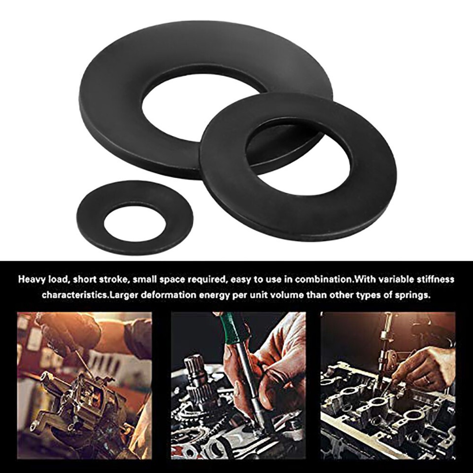 Belleville Spring Compression Washer Disc Springs ID 3.2mm - 82mm ...