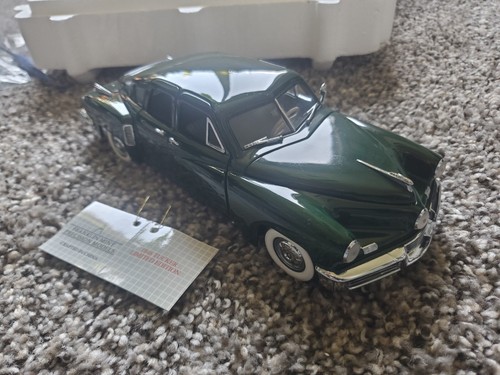 New in Box: Franklin Mint 1948 Tucker RARE Green 1:24 Scale Diecast ...