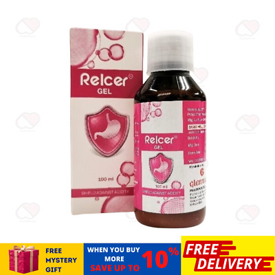 RELCER GEL Recommended for Gastric or Acid Reflux 100ML FREE SHIPPING ...