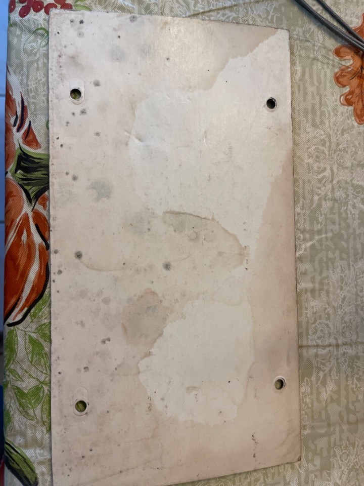 1968 PENNSYLVANIA AUTOMOBILE TEMP TAG LICENSE PLATE | eBay