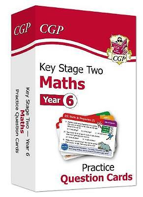New Ks2 Maths Practice Question Cards - Year 6 by Cgp Books, Cgp Books ...