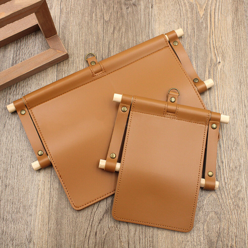 Tissue Hanger Holder PU Home Outdoor Camping Roll Paper Rack (Brown S ...