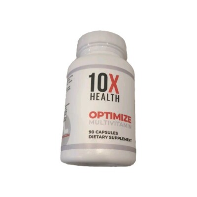 10X Health Optimize Methylated Multivitamin 90 Capsules free shipping ...