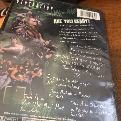 WWE - D Generation X (DVD, 2006) for sale online | eBay