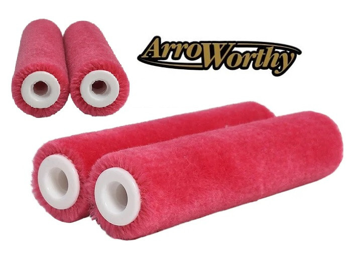 Arroworthy Paint Roller Sleeves Mini Mohair Velour - Pile 3/8" Nap New ...