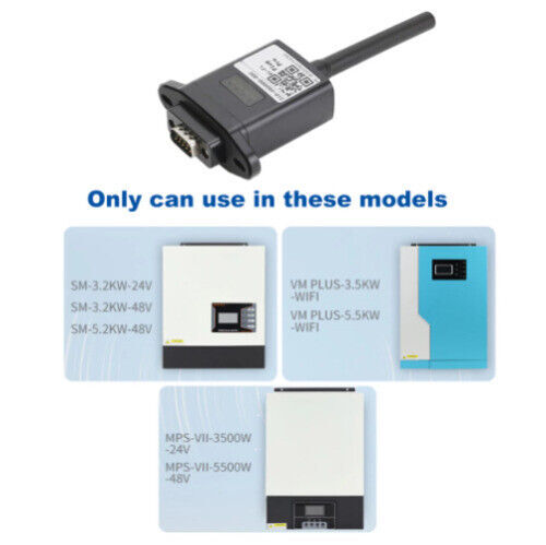 VM-PLUS WiFi Module Wireless Remote Monitoring for Off Grid Solar ...