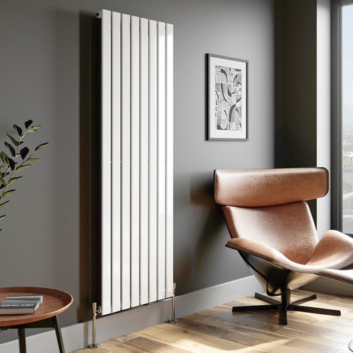 Vertical Flat Panel Column Designer Radiator Bathroom Central Heating ...