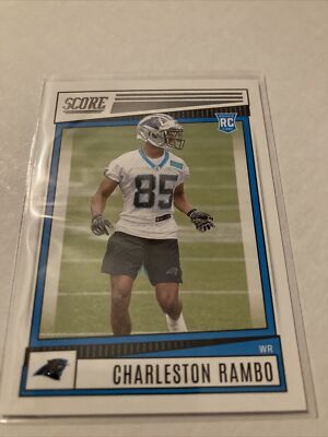 2022 Score Football #398 Charleston Rambo Rc Panthers | eBay