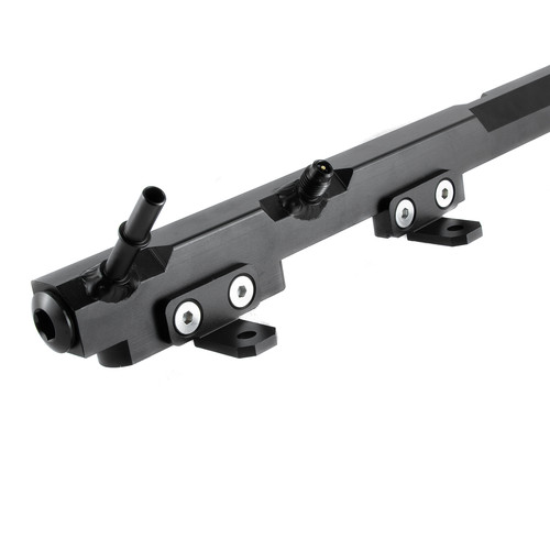 Aluminum BLACK Billet Fuel Rail For 97-01 Jeep Wrangler TJ/Cherokee XJ ...
